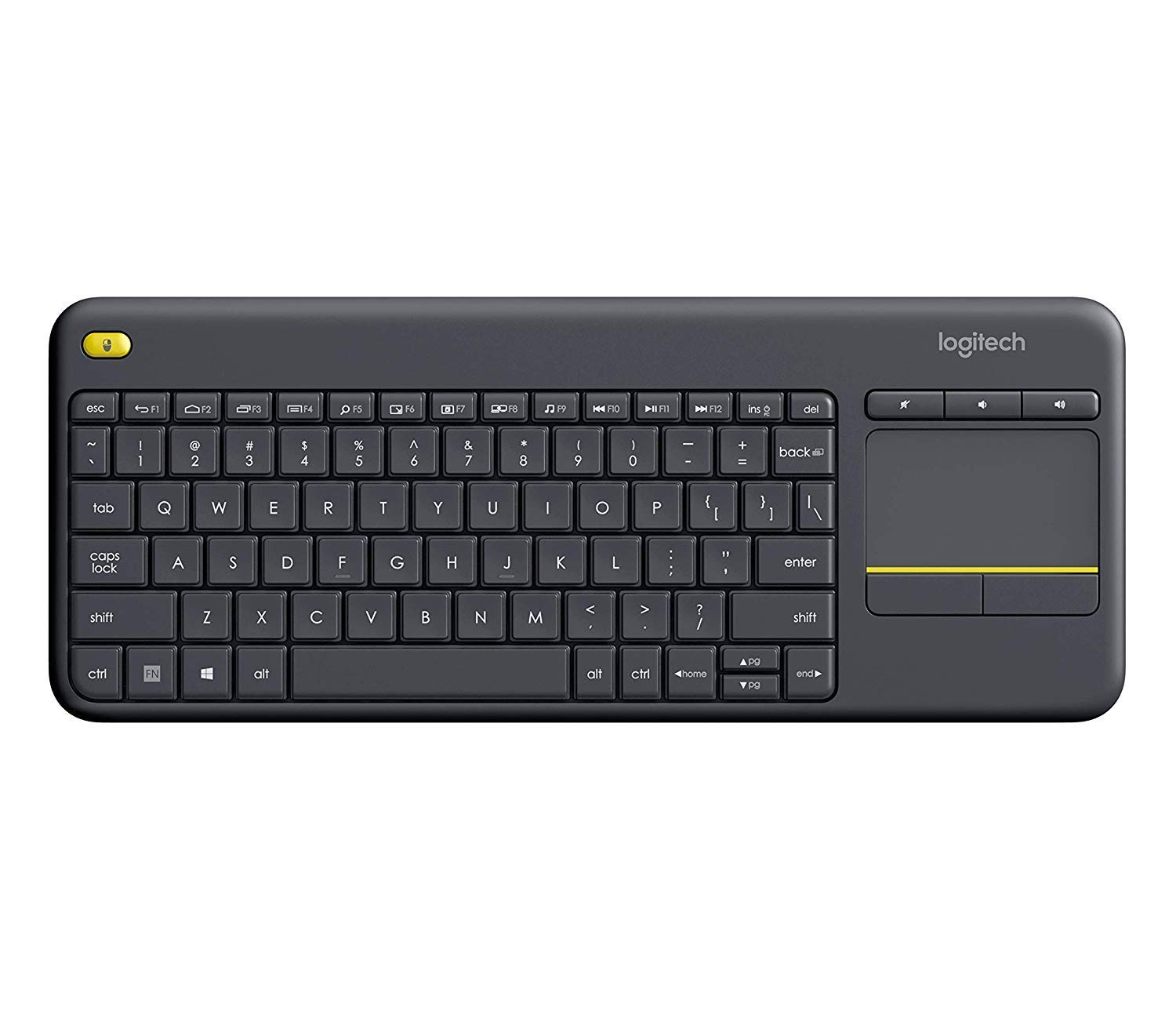 Logitech K400 Plus Wireless Touchpad Keyboard | Goitmart