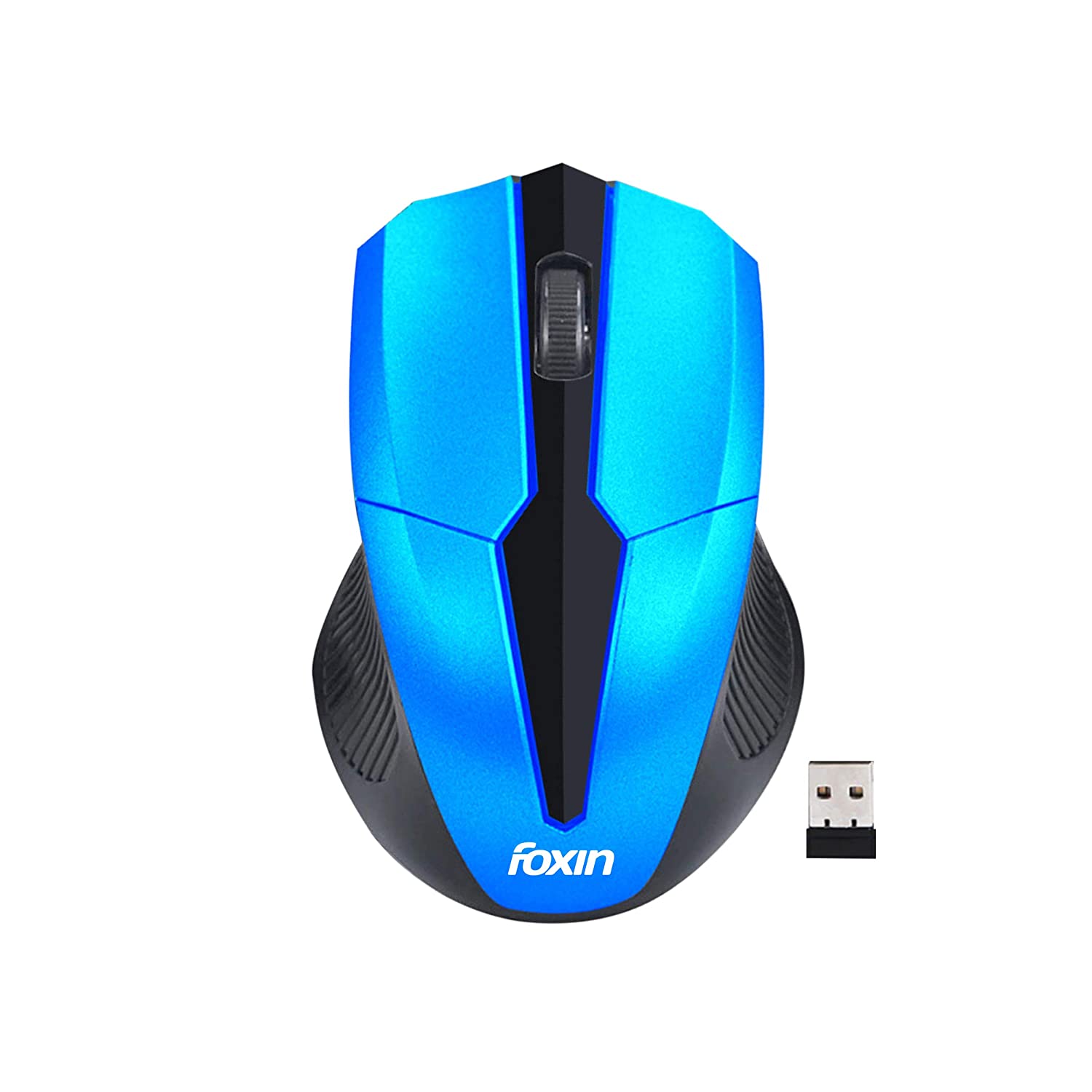 Foxin Wireless Optical Wheel Mouse with Nano Receiver FWM-9099 | Goitmart